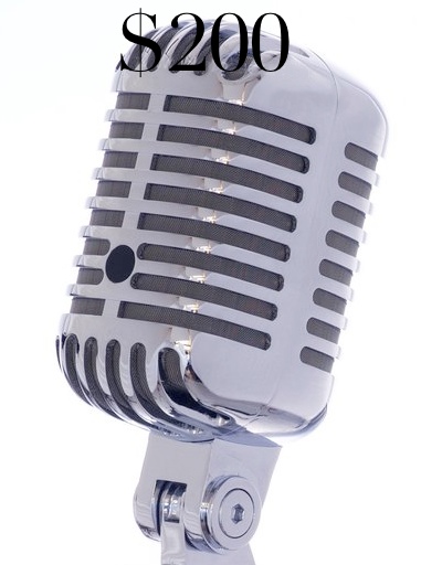 Professional microphones - for live or studio!